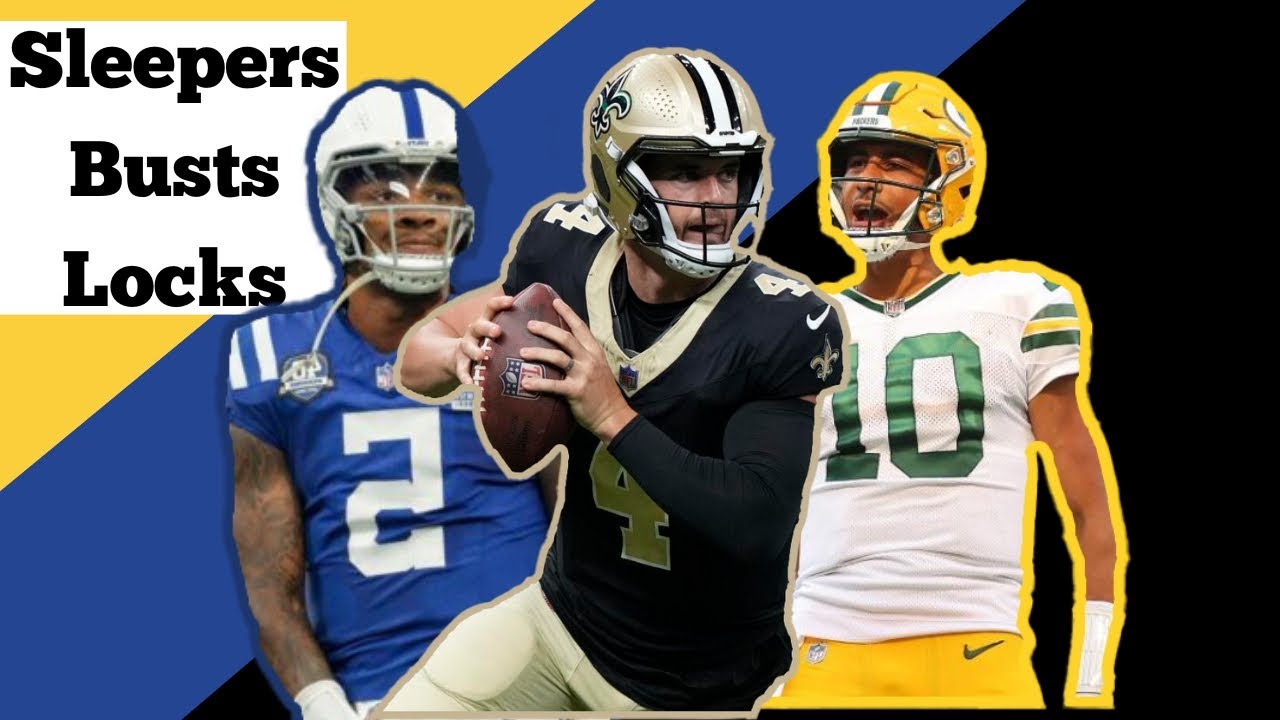 Sleepers Busts and Locks for Week 2 Fantasy Football 2023 - YouTube