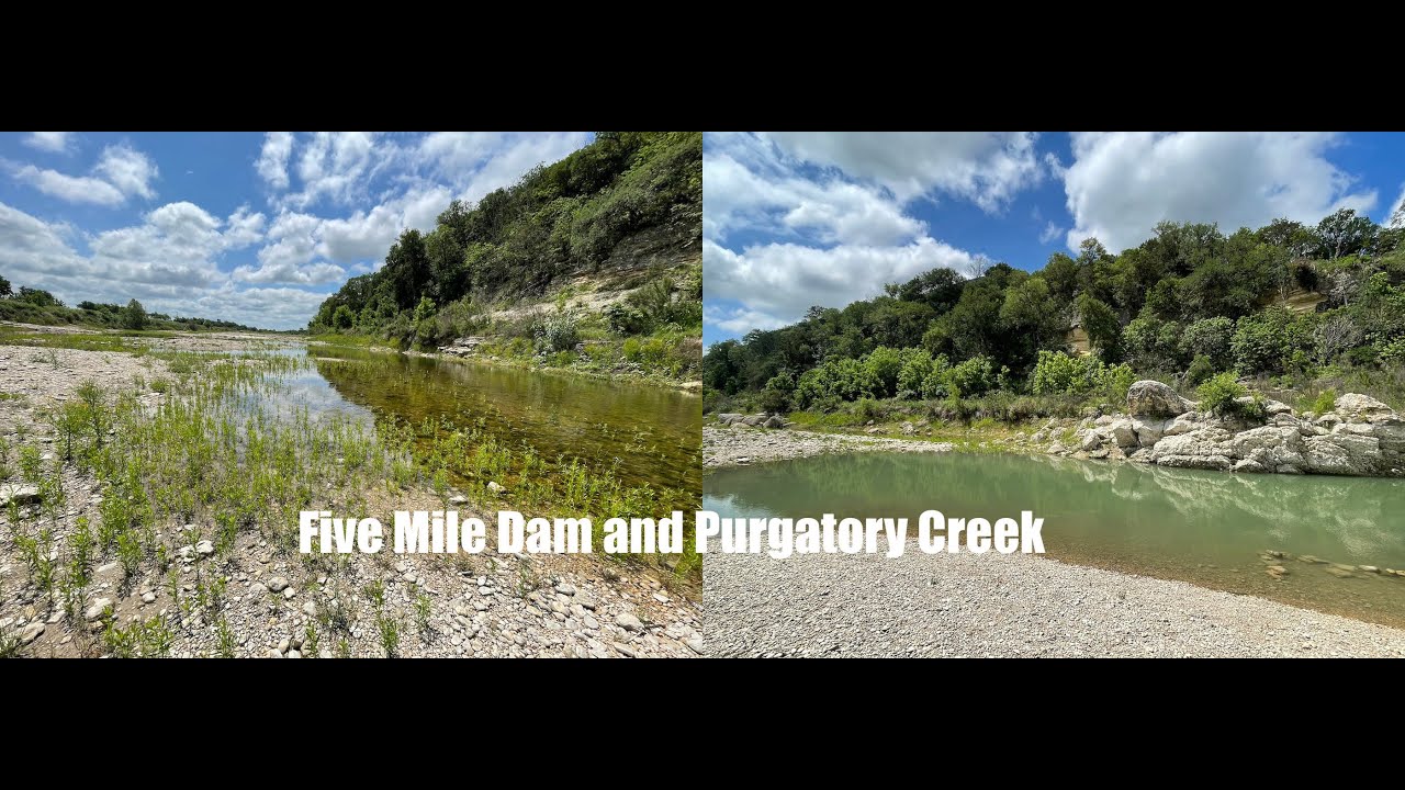 Five Mile Dam | Purgatory Creek Natural Area | San Marcos, TX - YouTube