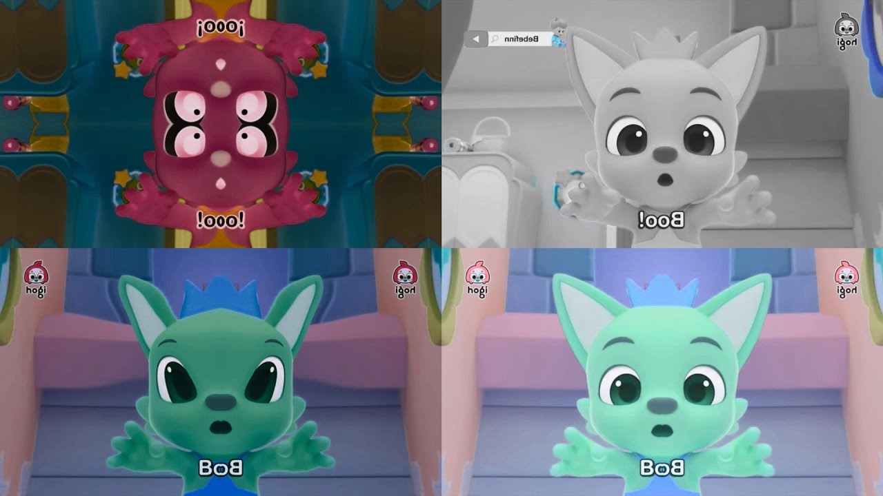 PinkFong And Poki Booo In G-Major 353-357 Sound Effects - YouTube
