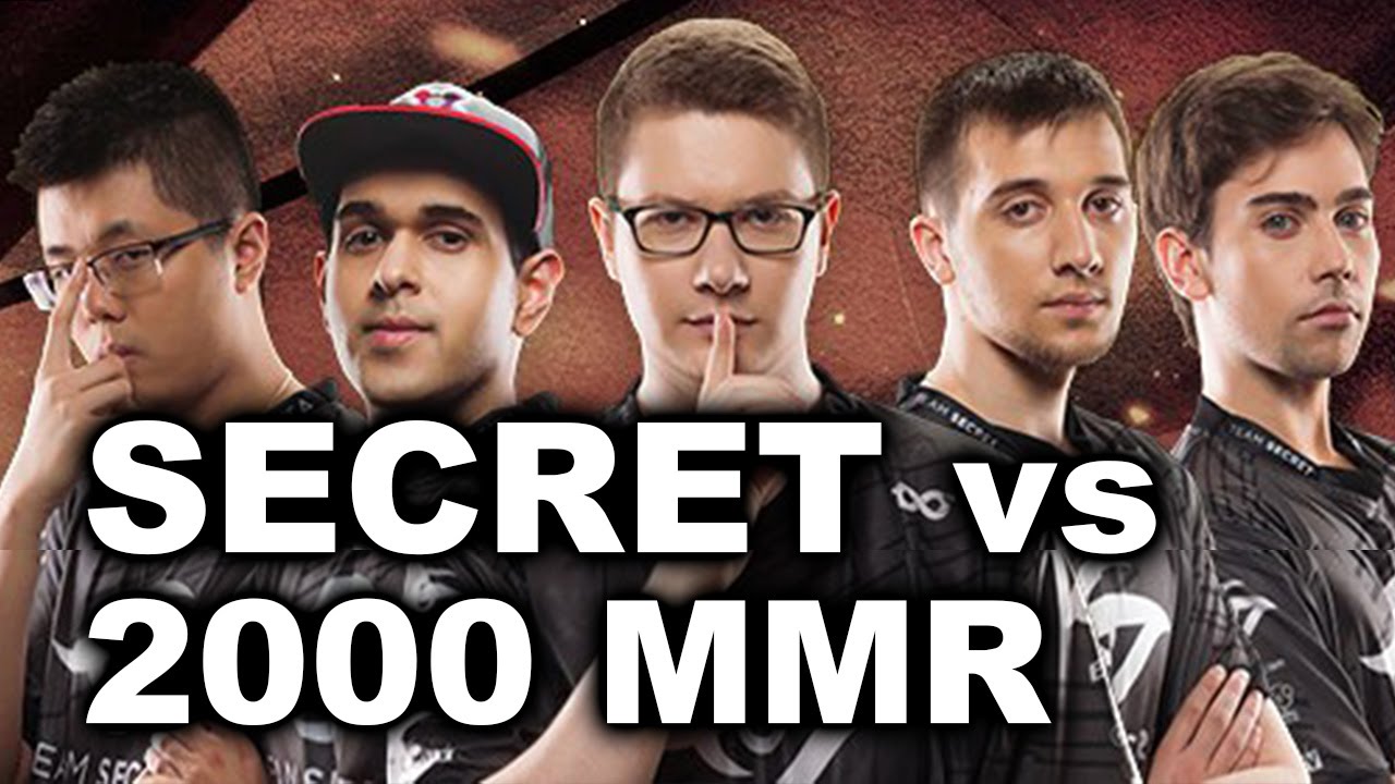 SECRET vs 2000 MMR Stacks - TI6 OPEN QUALIFIER Dota 2 - YouTube