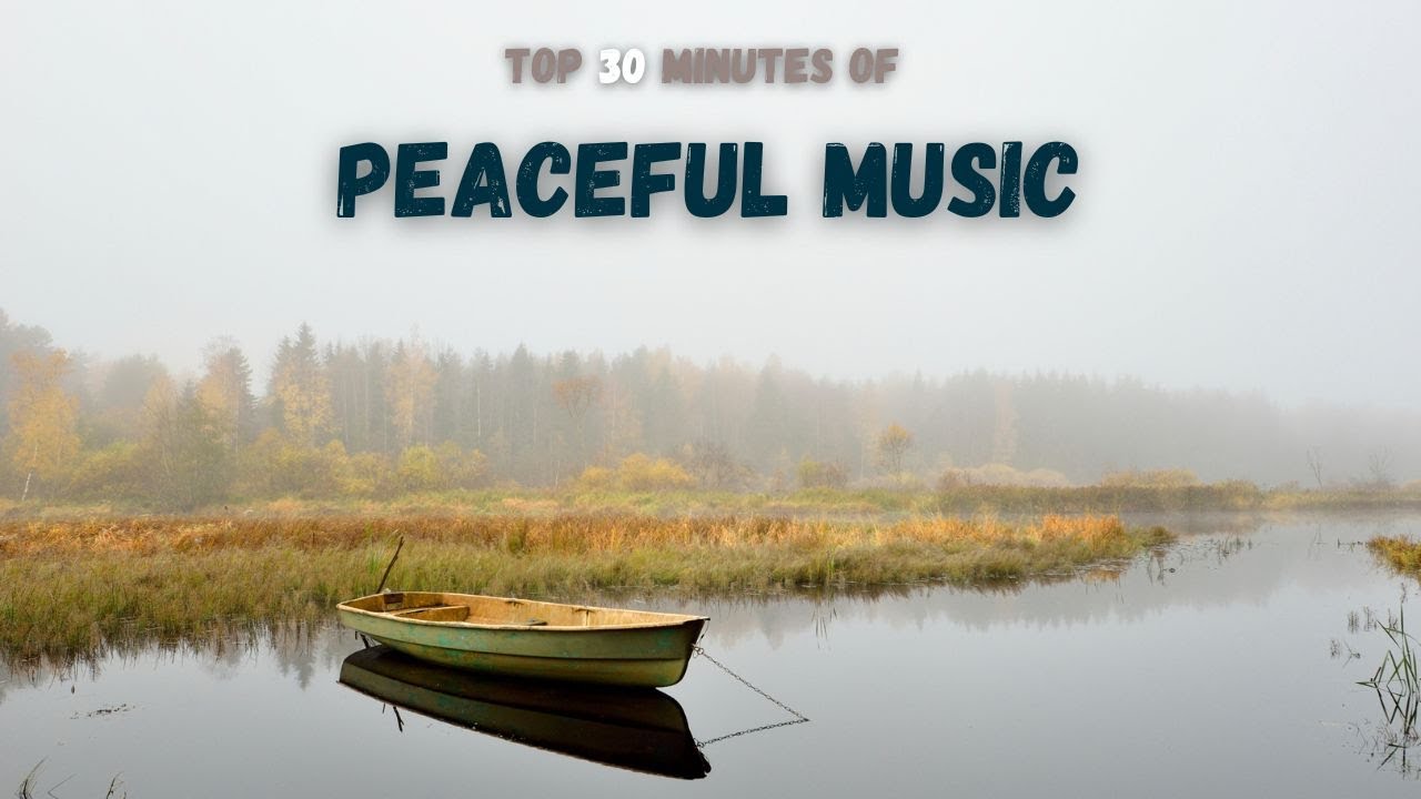 peaceful piano guitar music, calming music for stress relaxing, guitar ...