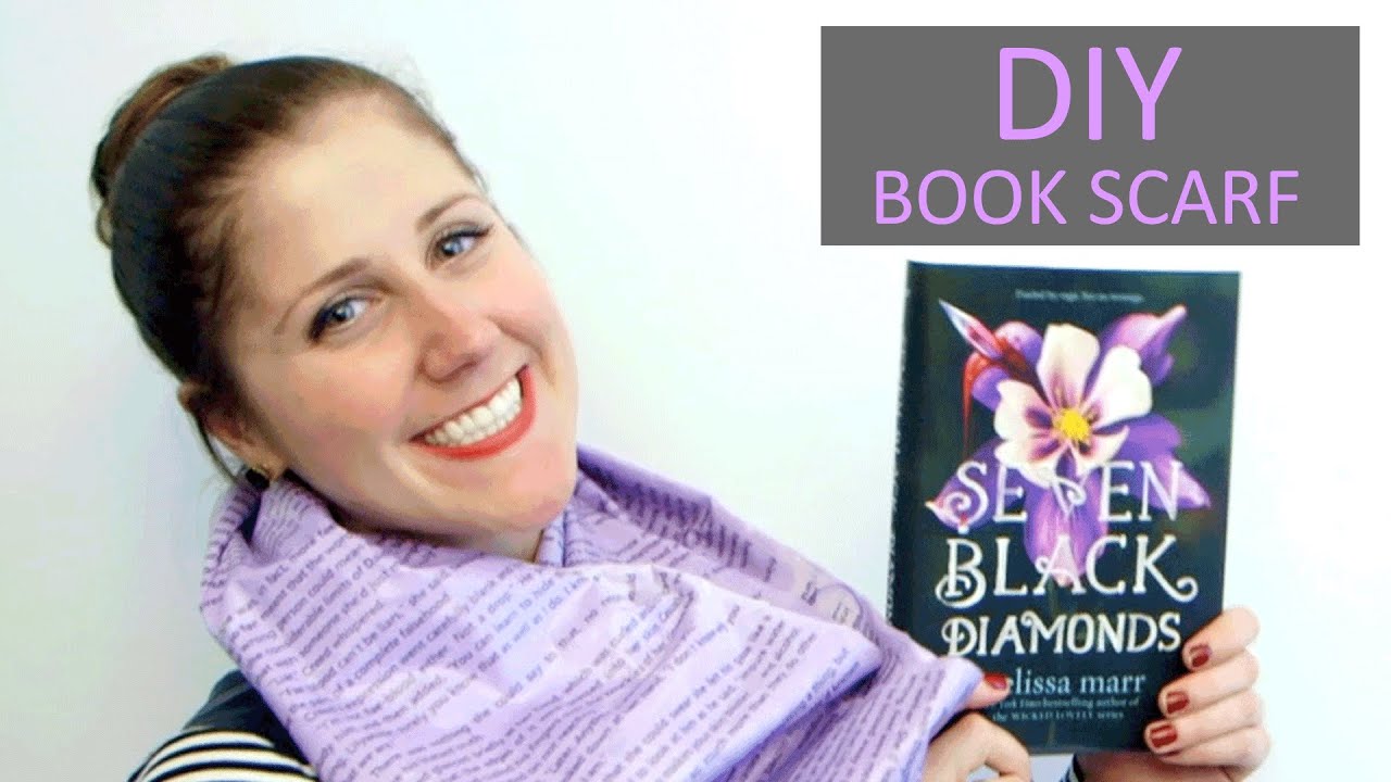 DIY: How to Create an Infinity Book Scarf Inspired by Seven Black ...