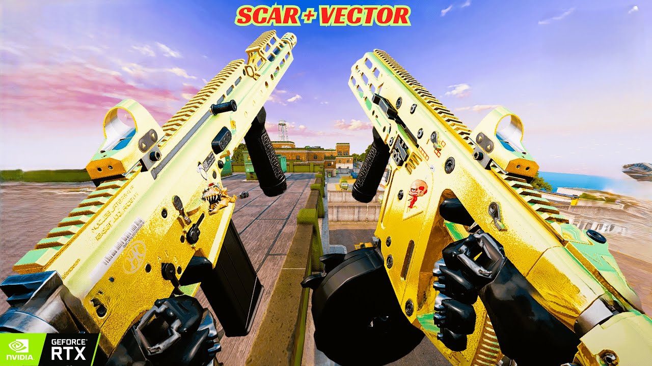 Best META Combo SCAR + VECTOR & Best Loadout⚡Insane Blood Strike ...