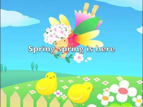SPRING SONG - SPRING IS HERE! LYRIC VIDEO - by Musical Playground - YouTube