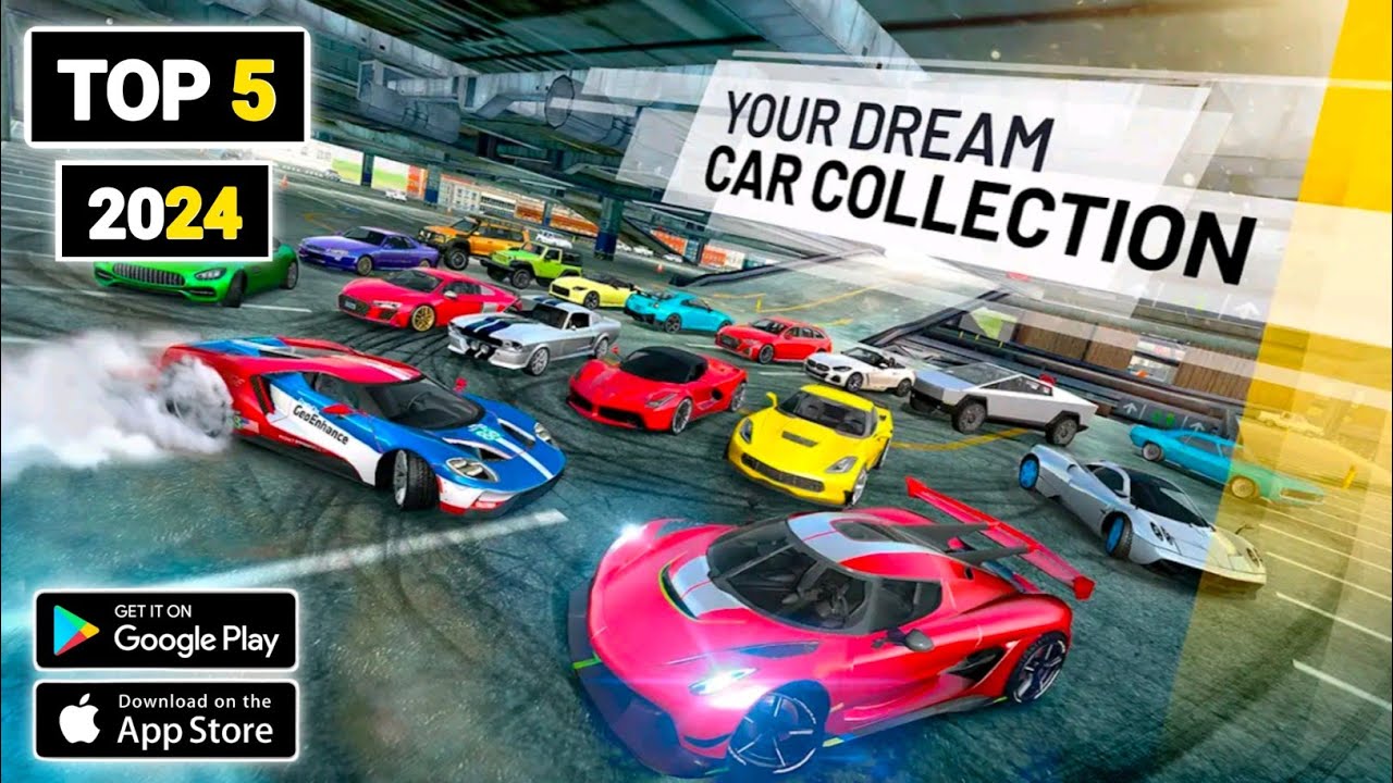 TOP 5 CAR RACING GAMES UNDER 100MB - YouTube