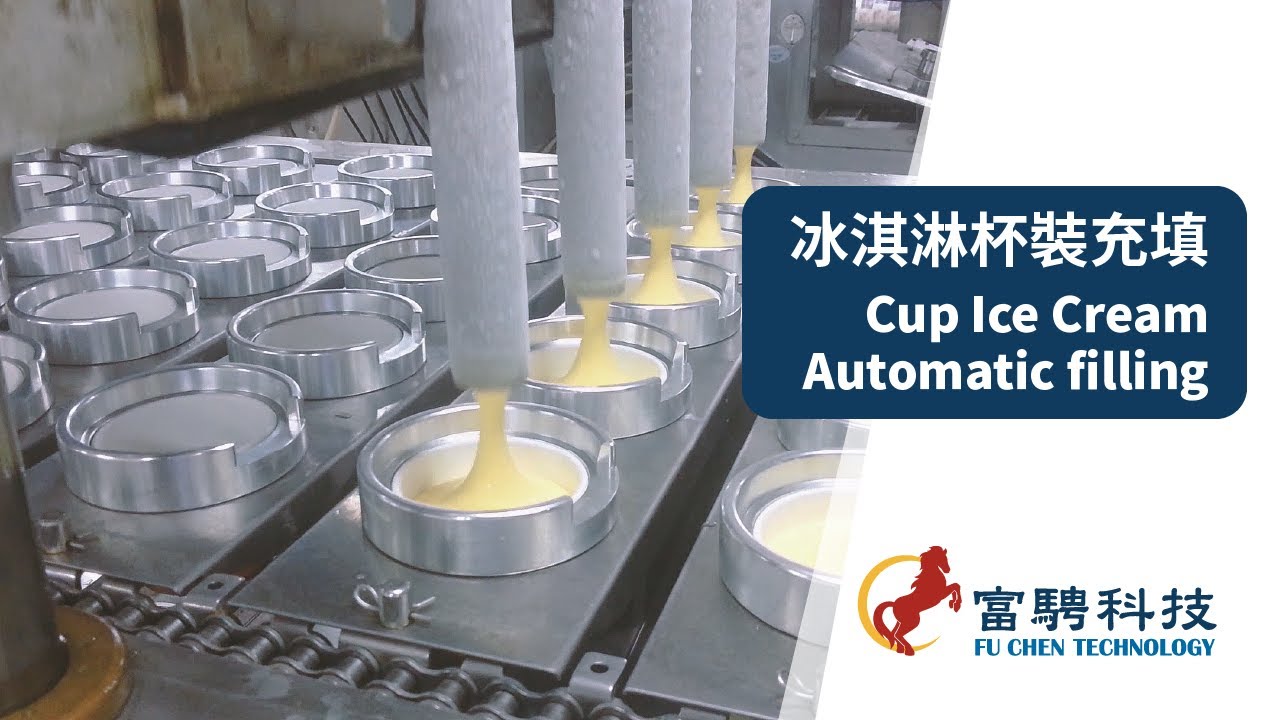 冰淇淋杯裝充填 Ice Cream Cups Filling - YouTube