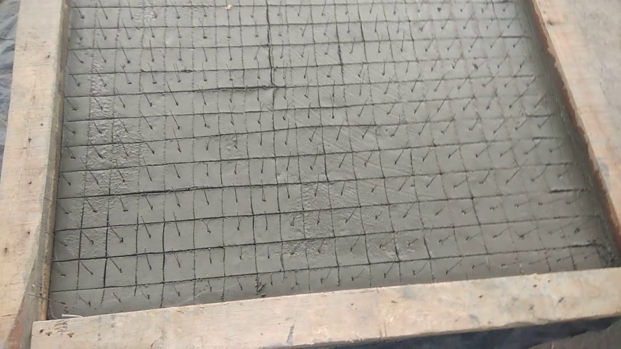 How to make cover blocks concrete - YouTube