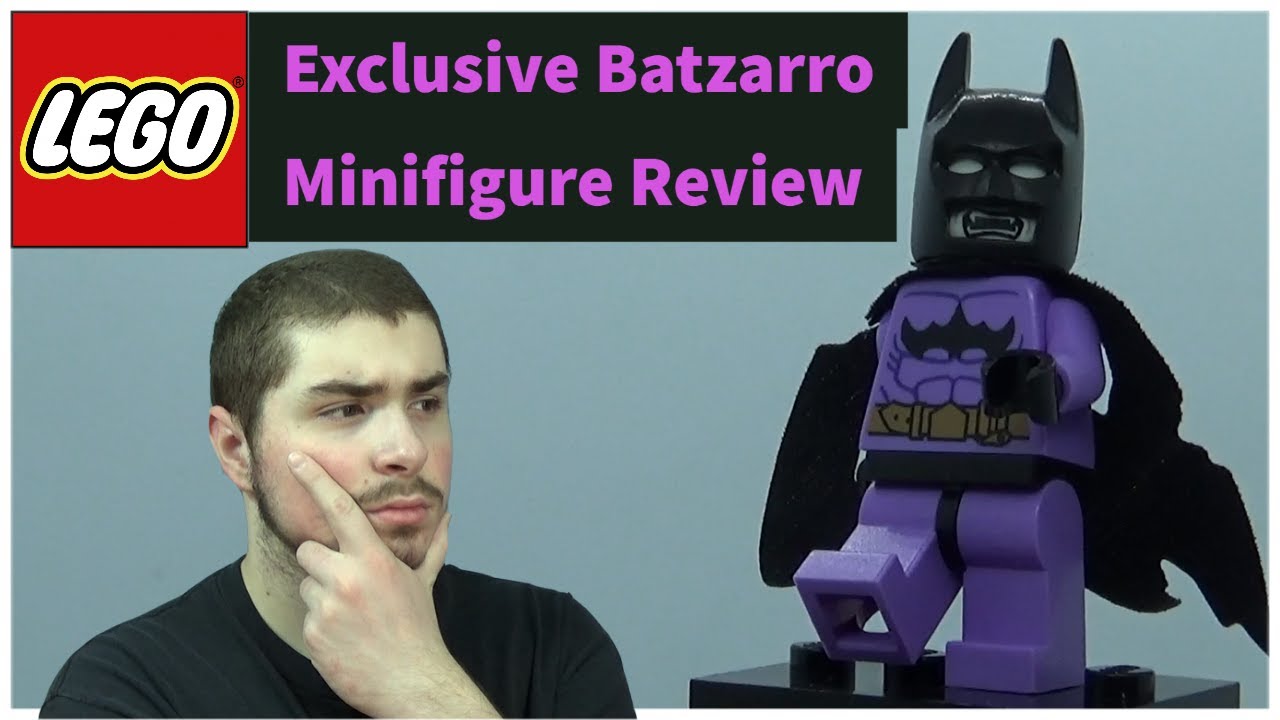 Exclusive LEGO Minifigure Review: Batzarro - YouTube