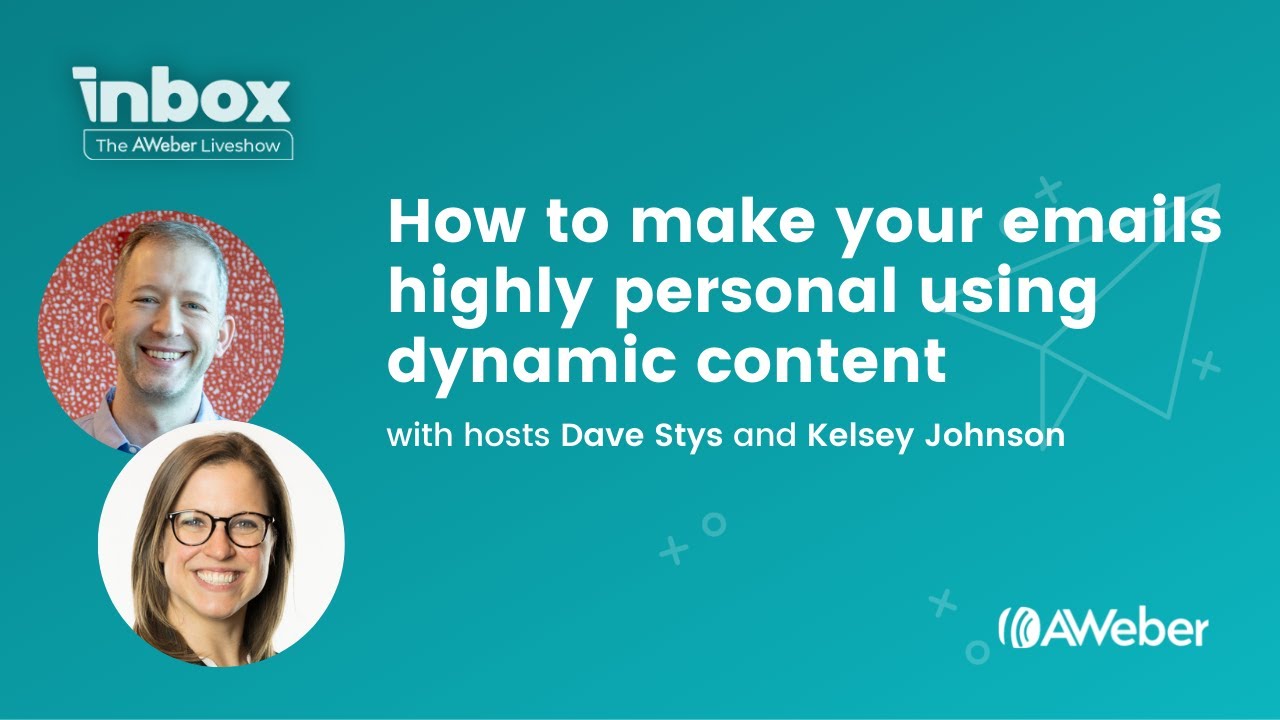 How to make your emails personal using dynamic content - YouTube
