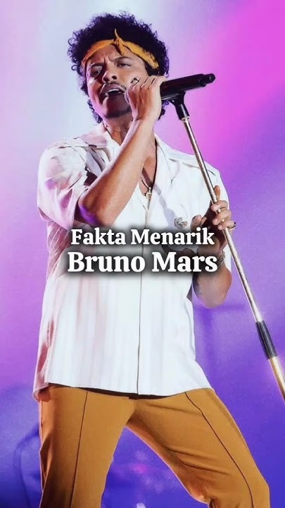 Fakta Menarik Bruno Mars, teman duet Rose Blackpink APT - YouTube