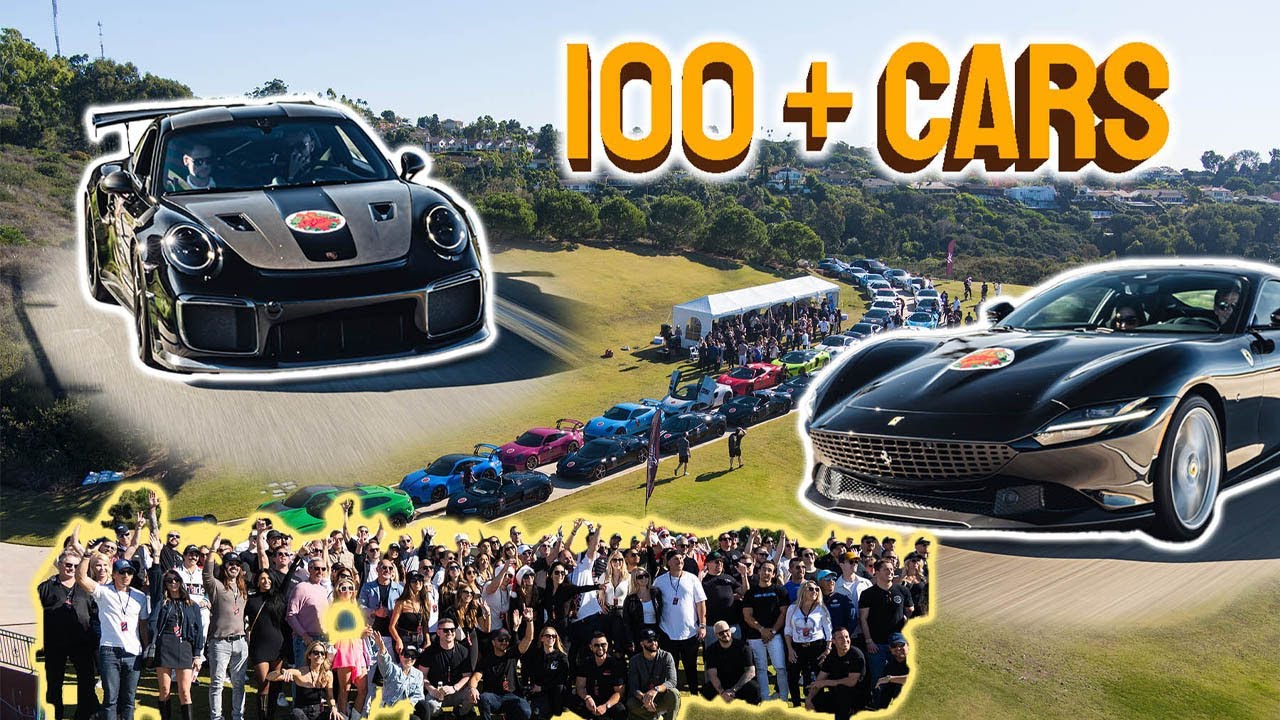 The Largest Supercar Rally | Fast Lane Drive - YouTube