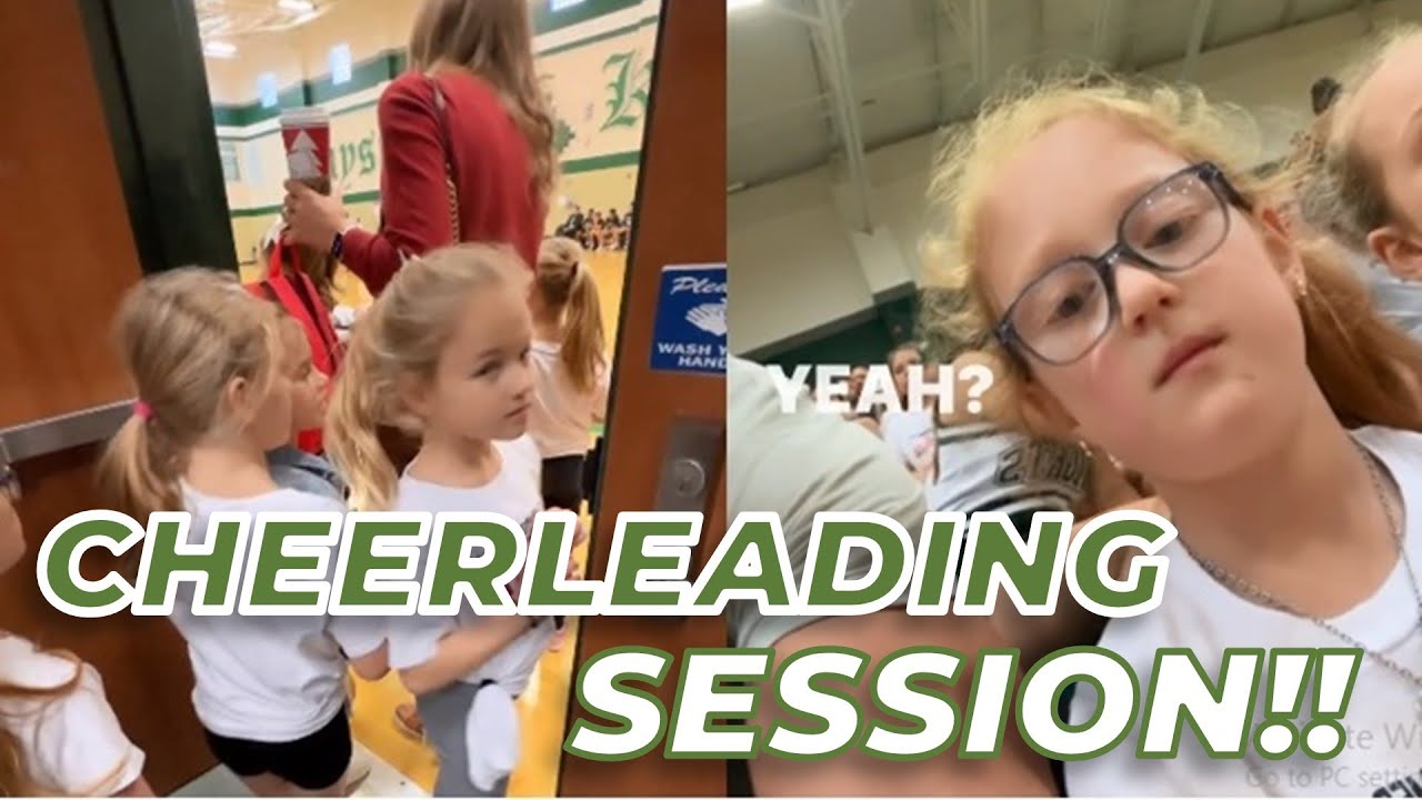 'OutDaughtered': DANIELLE BUSBY TAKING THE QUINTS TO CHEERLEADING CLASS!!! NERVOUS!!! - YouTube