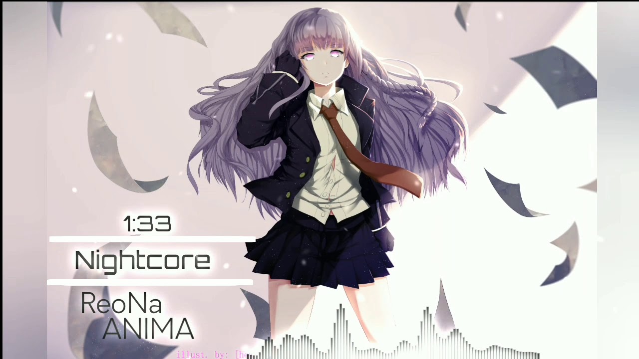 Nightcore - ANIMA | ReoNa | [Raon lee Cover] - YouTube