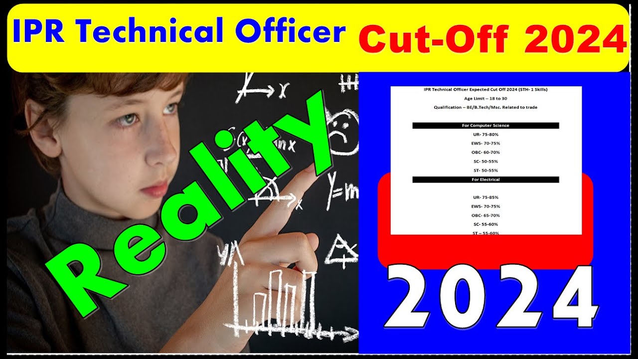 IPR Technical Officer Expected Cut Off 2024 | IPR Technical Officer Cut Off 2024 - YouTube