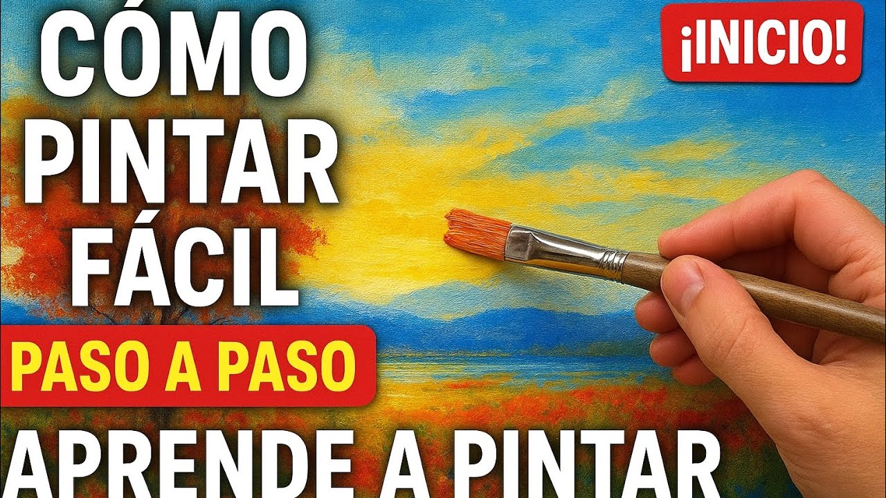 🎨 Cómo Pintar Fácil Paso a Paso | Aprende a Pintar como un Profesional ...