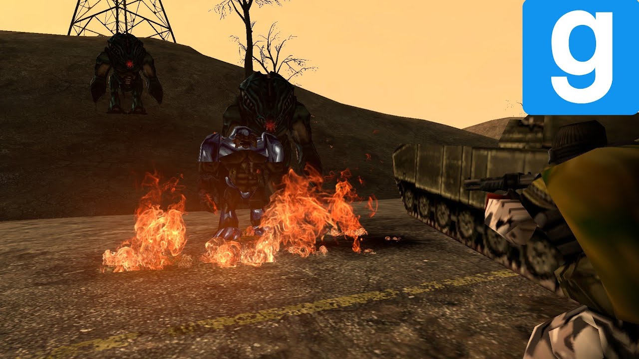 [GMOD NPC BATTLE] HECU VS XEN ALIENS - YouTube