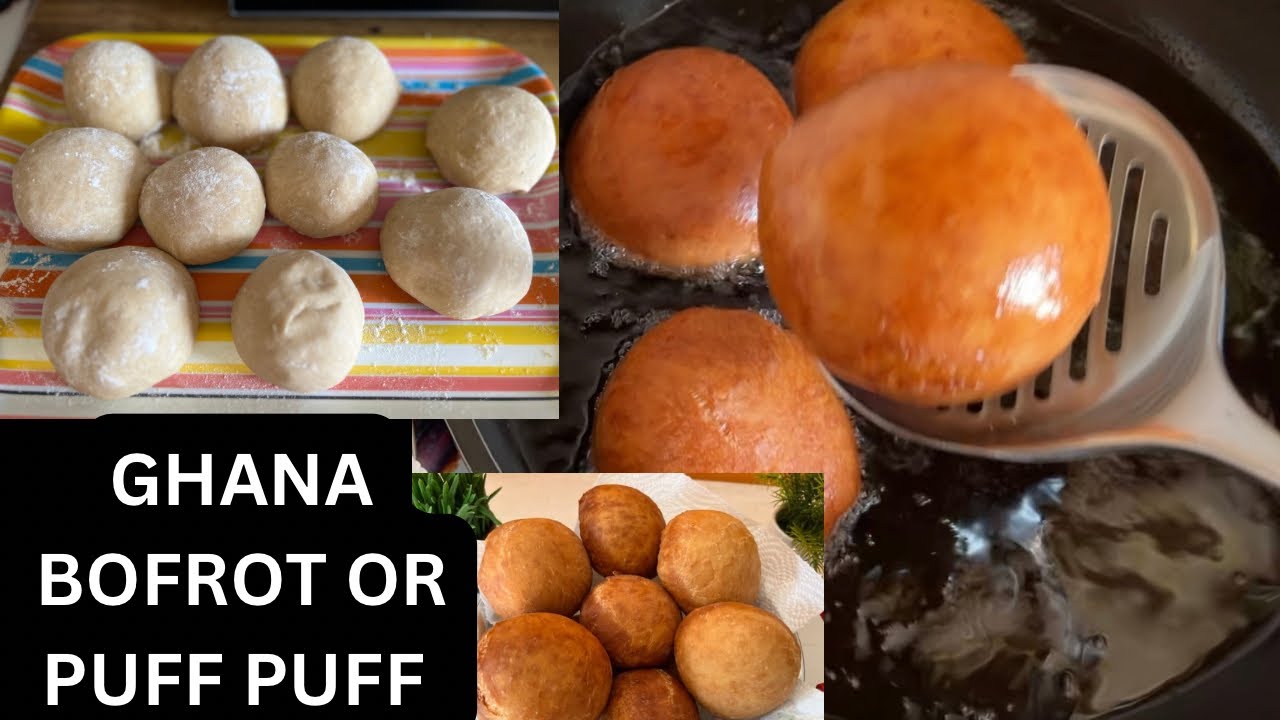 How I Made Authentic GHANA DRY BOFROT as A BEGINNER || Puff puff - YouTube