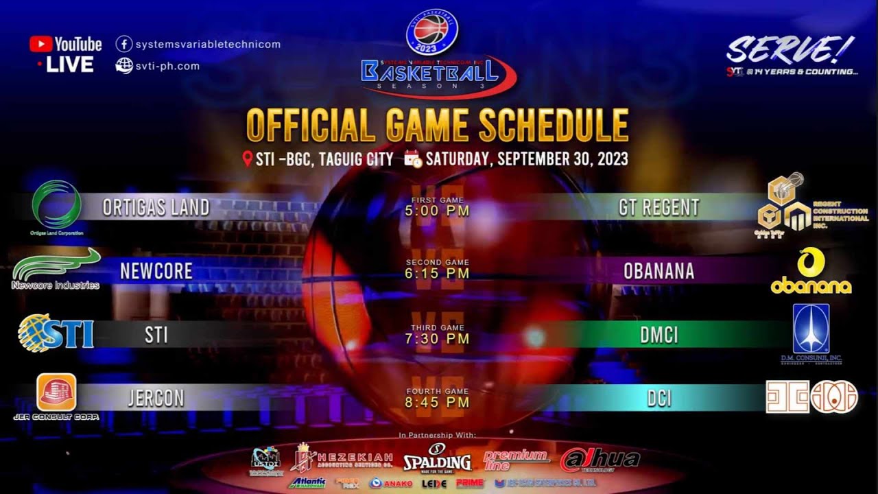 SVTI Basketball Tournament Season 3 Week # 8 - YouTube