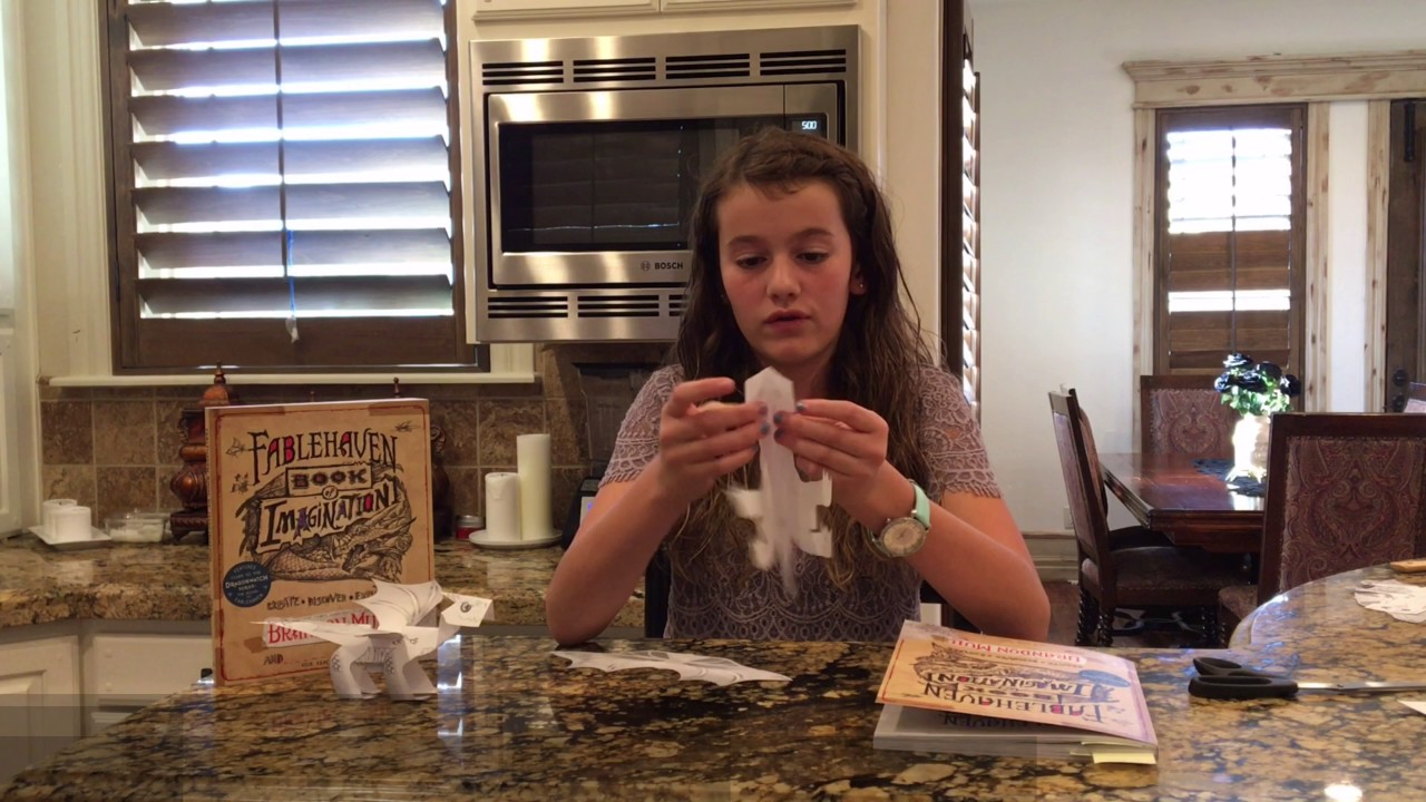 Fablehaven Book Of Imagination: Origami Raxtus - YouTube