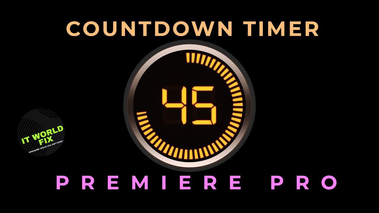 How To Add Timer In Premiere Pro 2020 YouTube how-to-add-timer-in-premiere-pro-2020-youtube