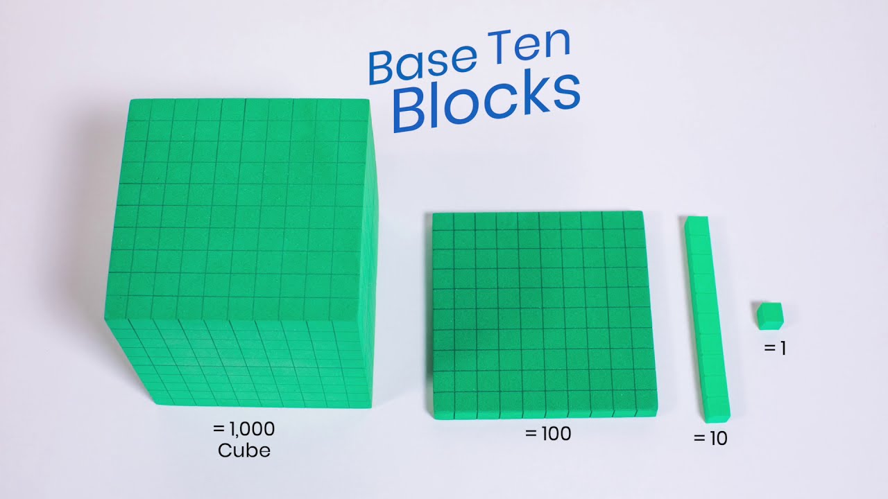 How To Use Base Ten Blocks By Hand2mind YouTube How To Use Base Ten Blocks By Hand2mind YouTube