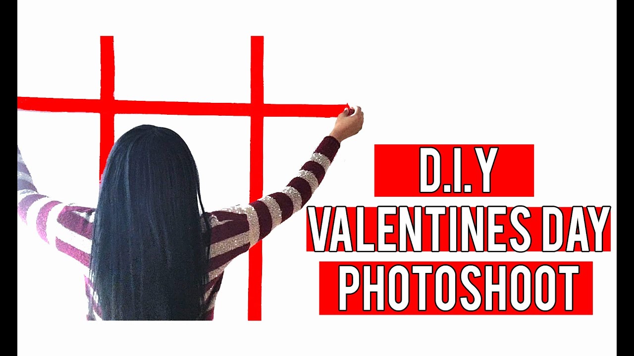 Valentines Day Photoshoot DIY, Valentines Day Photoshoot Backdrop, DIY ...