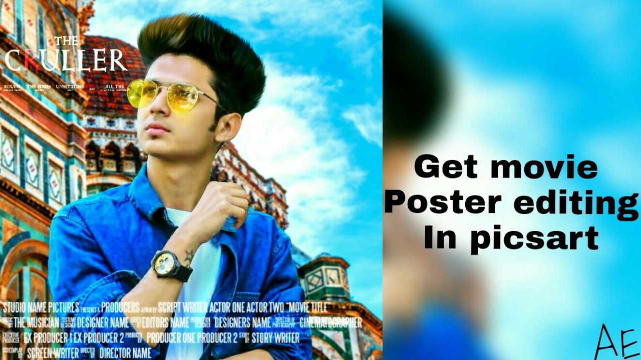 Movie poster editing in picsart || how to edit like this || ANNNY EDITZ ...