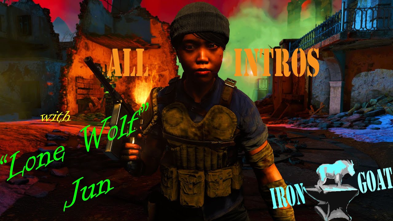 Zombie Army 4: Dead War - All Intro Cutscenes - Lone Wolf Jun - YouTube
