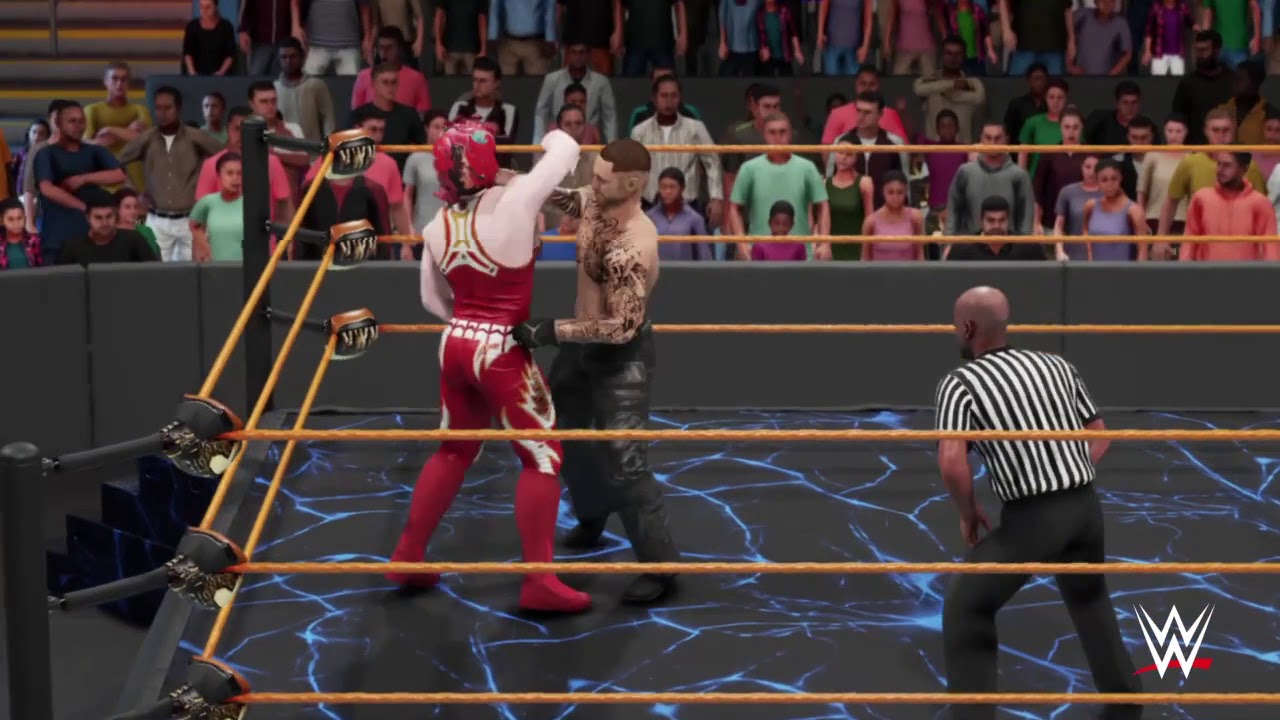 NWN Wrestling Universe: George The Dragon VS JMan (Mask Wager Match ...