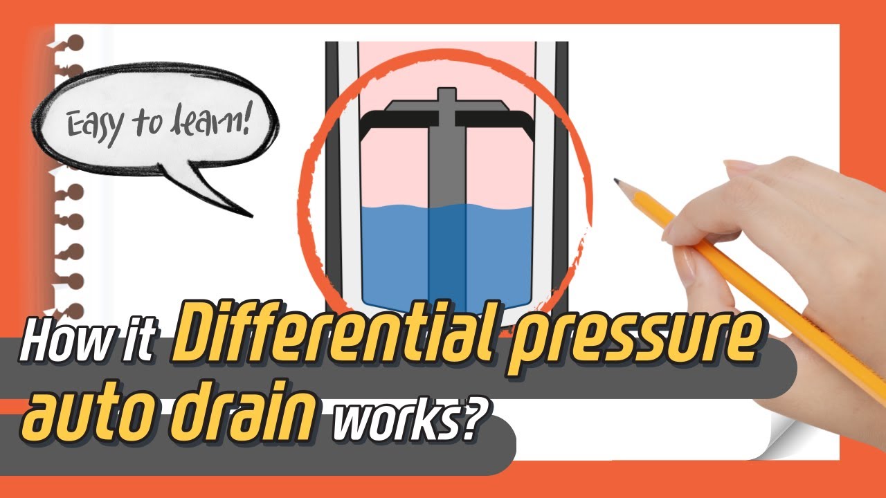 How it Diffenetial pressure auto drain works? - YouTube