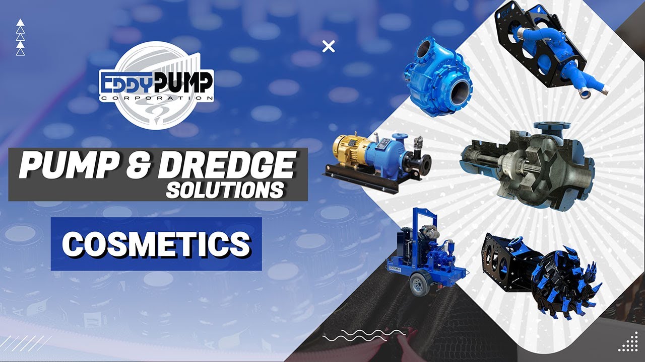 EDDY Pump - Cosmetics Manufacturing - Dredge and Pump Solutions - YouTube