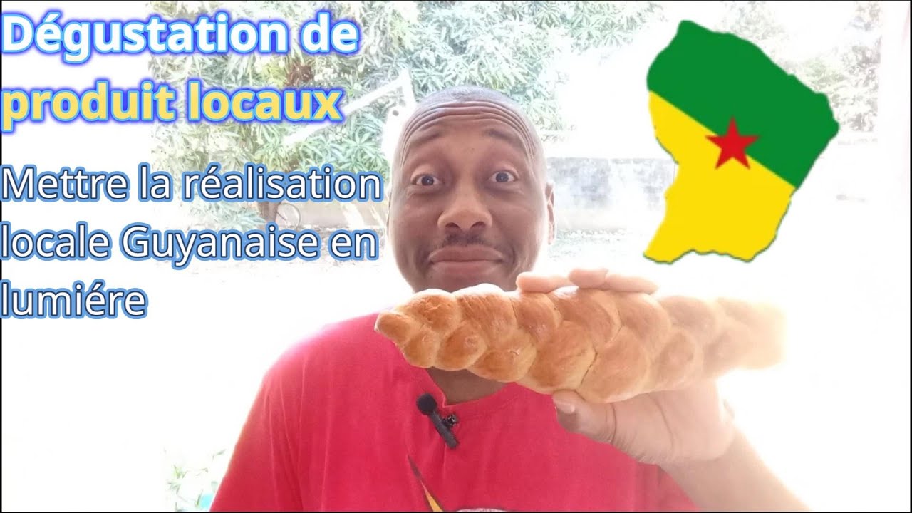 Présentation et dégustations des pâtisseries Locale Guyanaise# ...
