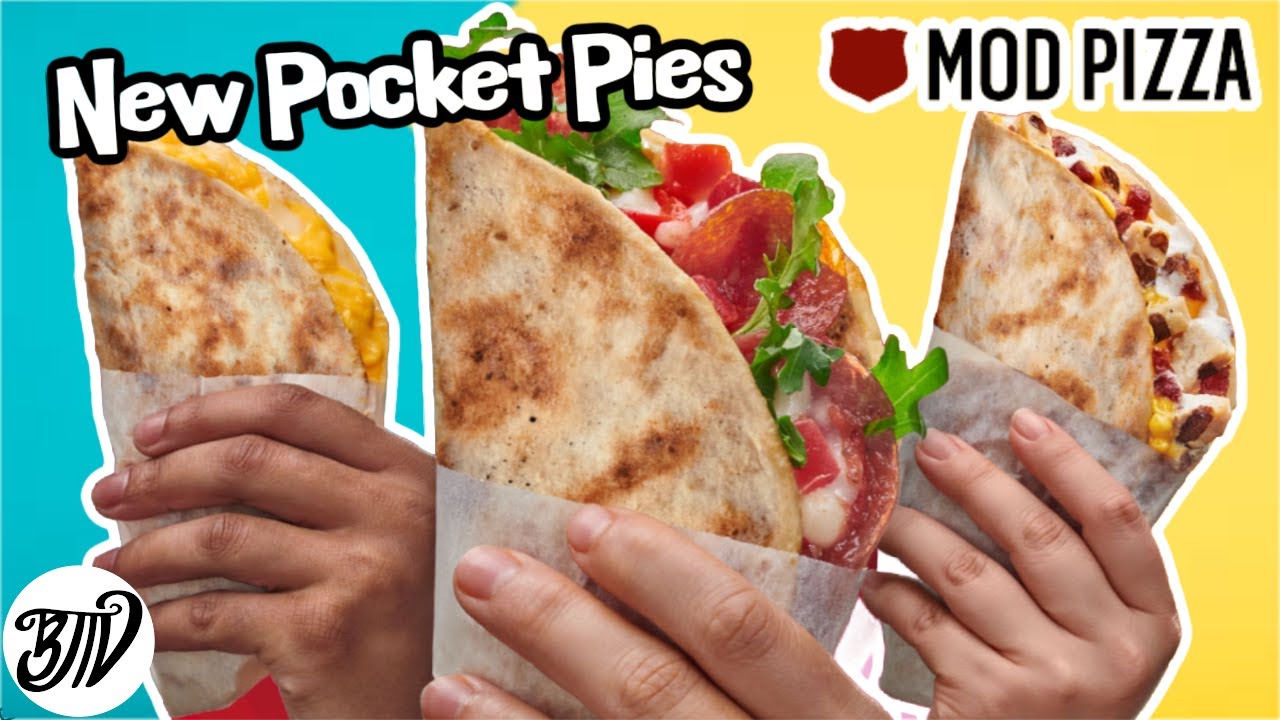 New Pocket Pies @modpizza + CinnaSlice || Drive Through Thursday - YouTube