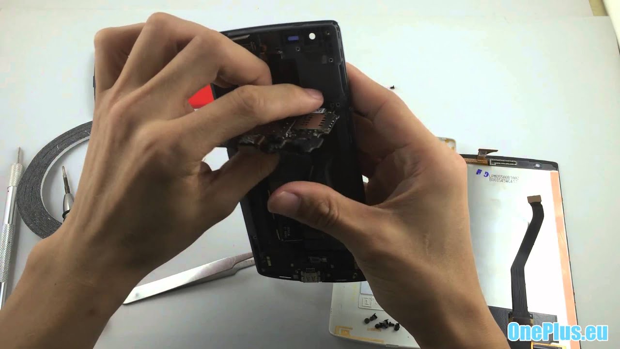 OnePlus One TPLCD Screen Replacement - YouTube