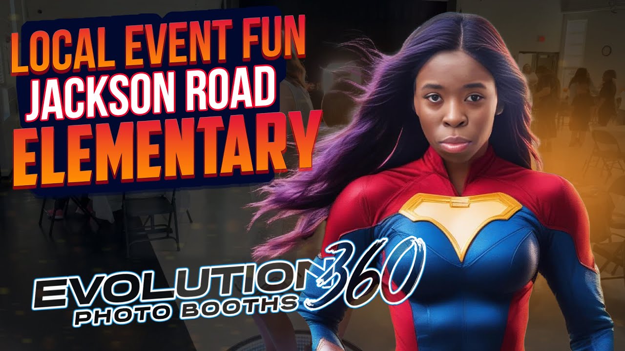 Evolution 360 Photo Booths visits Jackson Road Elementary School - YouTube