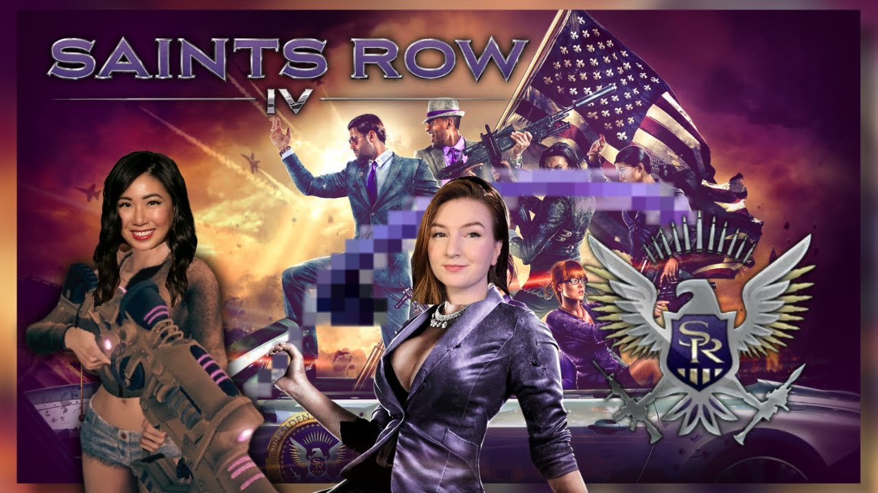 Introducing @XrayGirl_ to Saints Row IV! 👽 - YouTube