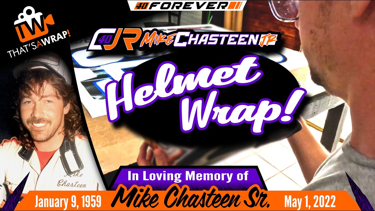 Helmet Wrap - Mike Chasteen Jr. - YouTube