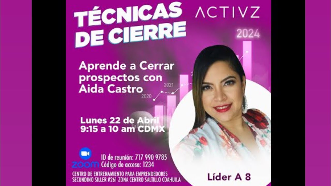 Técnicas de Cierre por Aída Castro.💃🏻🎉🩷 - YouTube