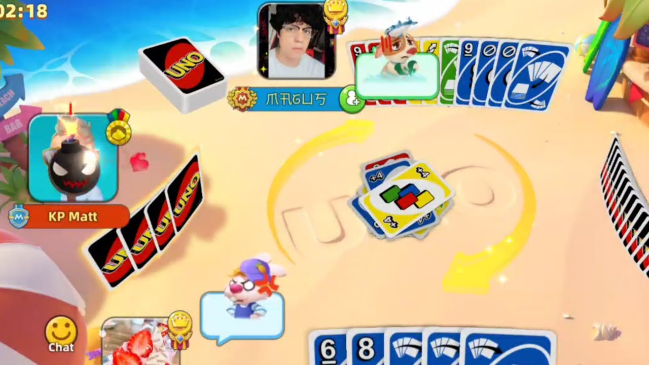 UNO! Mobile Game | Go Wild x600 2vs2 (Wild +6🃏) & S2S - YouTube