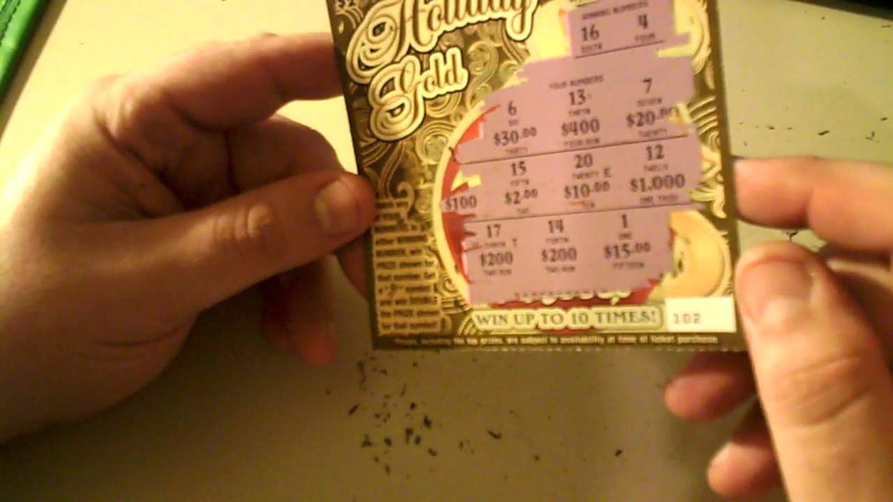 Scratching Florida Instant Lottery Tickets - YouTube