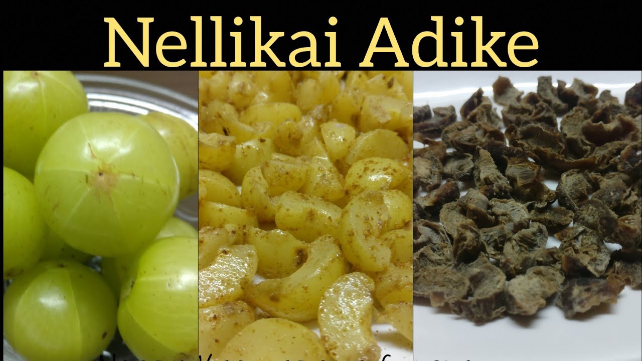 ಬಾಯಲ್ಲಿ ನೀರೂರಿಸುವ ನೆಲ್ಲಿಕಾಯಿ ಅಡಕಿ|North Karnataka Style Nellikai Adike ...