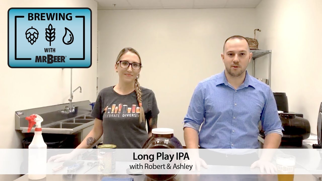 Brewing Mr. Beer's Long Play IPA Craft Refill - YouTube