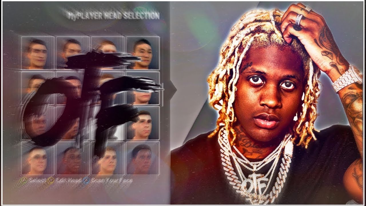 *NEW* BEST LIL DURK FACE CREATION ON NBA2K21 !! 😈 LOOK JUST LIKE LIL ...