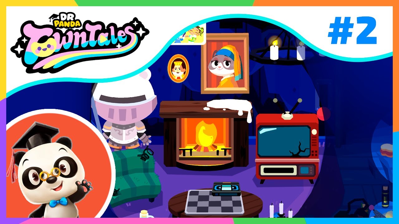Dr. Panda Town Tales #2! Haunted House, Halloween, Unlock Spooky ...
