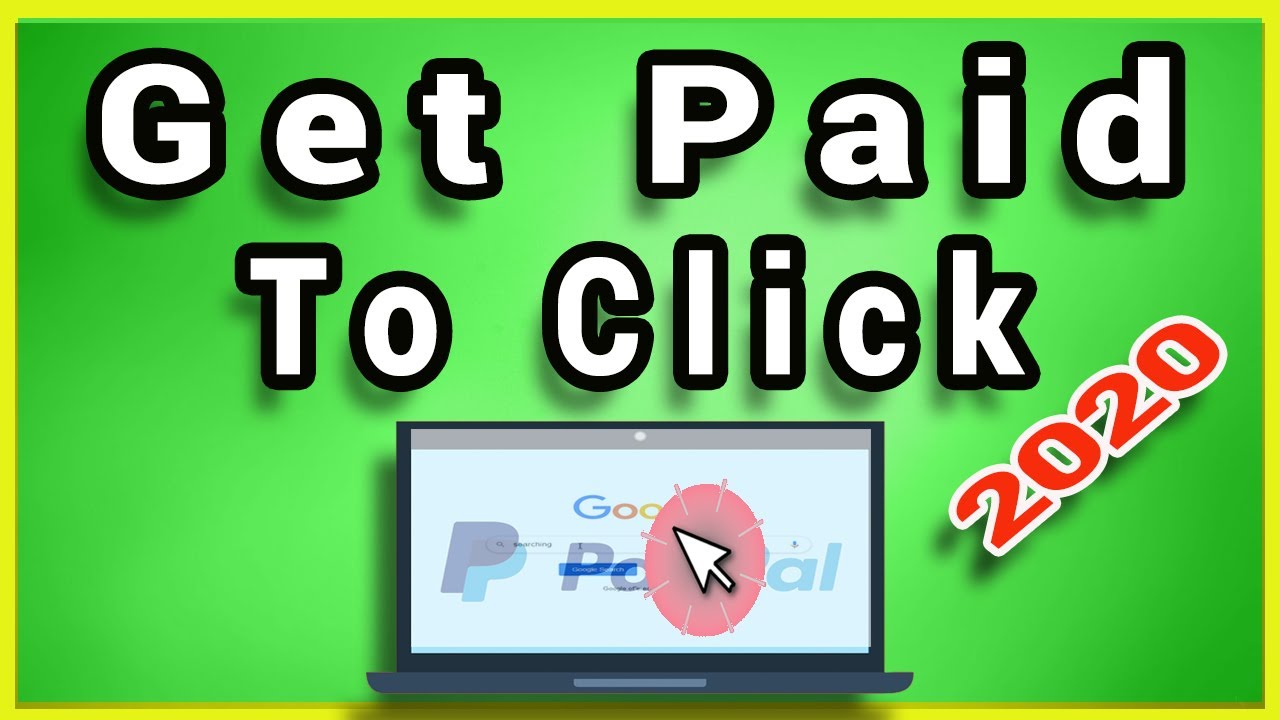 Get Paid To Click On Websites - Make Money Online 2020 - YouTube