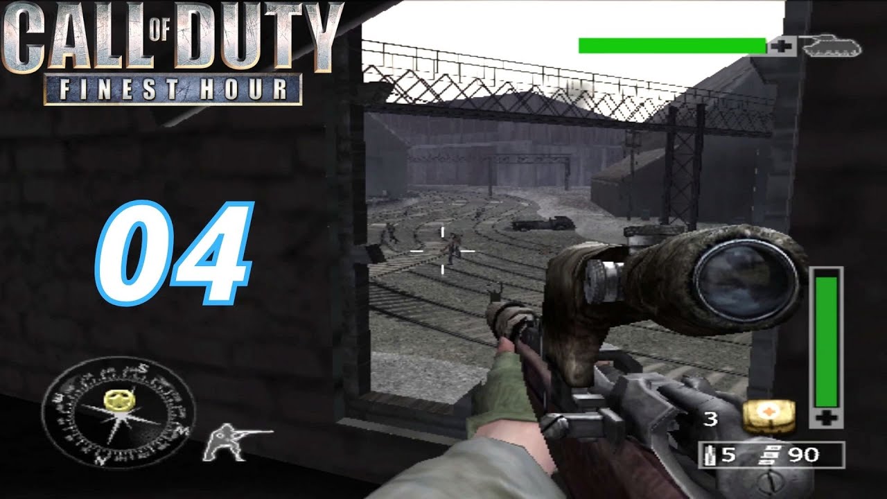 CoD FINEST HOUR - Part 4｜Defend the Factory - Eastern Front｜Gameplay ...