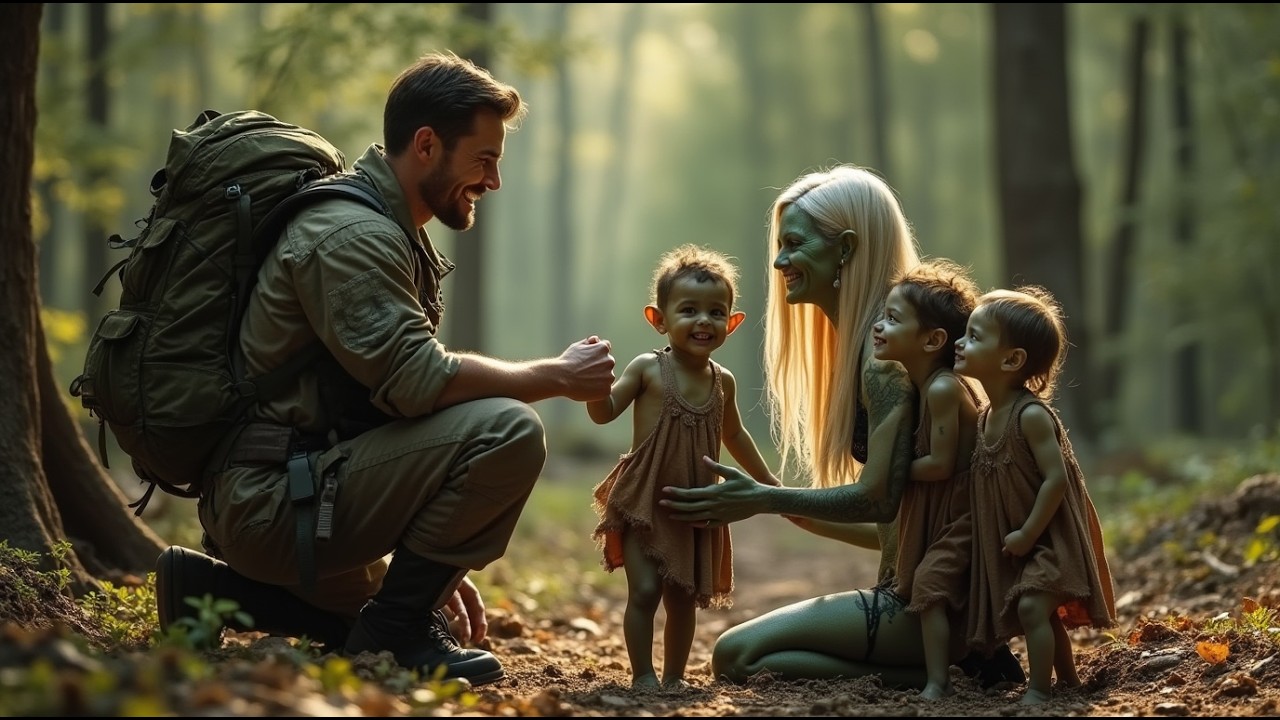 "He Saved the Poor Alien Mother and the Triplets Saw Him as Their ...