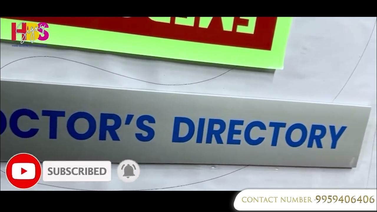For quality signage, contact HBS Signages today! - YouTube