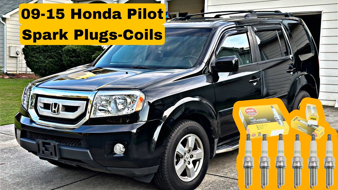 2009 - 2015 Honda Pilot Spark Plugs and Ignition Coils Replacement ...