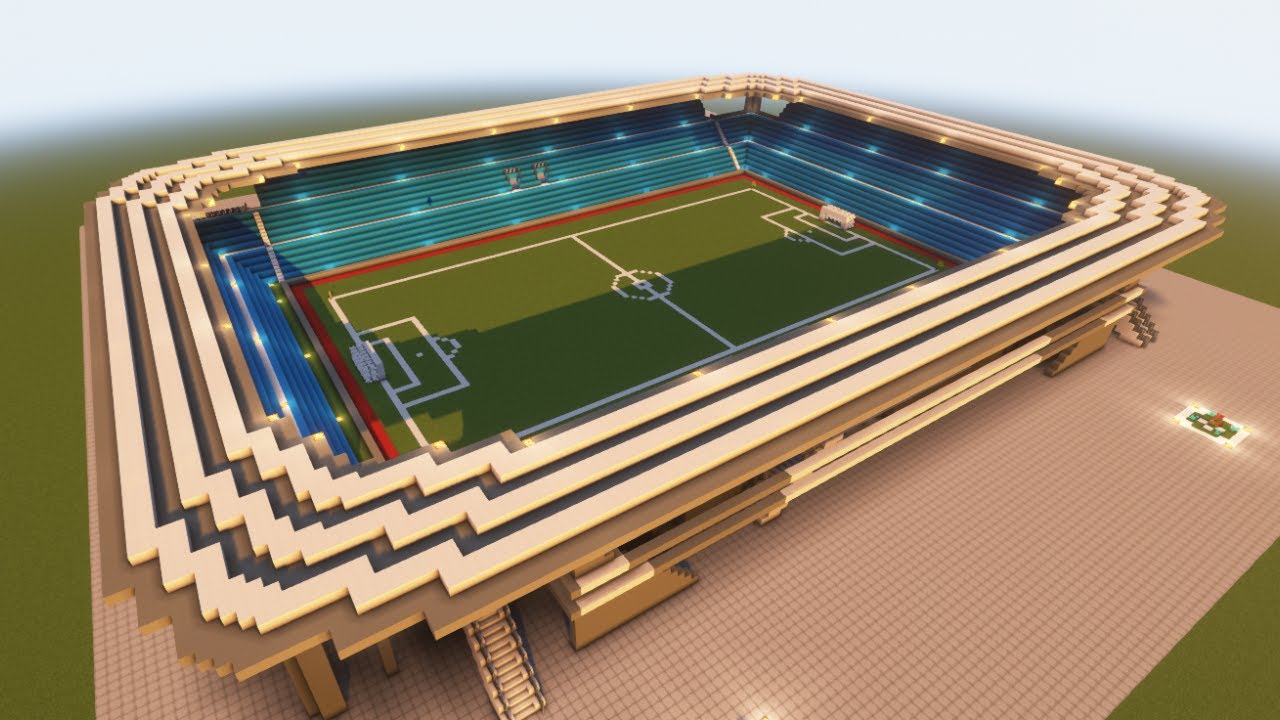 Come costruire uno STADIO di calcio! [Tutorial] - YouTube
